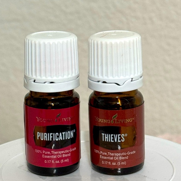 Young Living | Other | Young Living Essential Oil 5 Ml Bottle Purification And Thieves | Poshmark